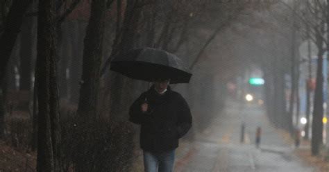 대전·세종·충남 20일 흐린 날씨에 오전부터 비미세먼지 보통