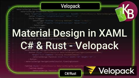 C Material Design In Xaml Velopack Youtube