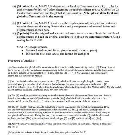 20 points using matlab determine the local stiffne… solvedlib
