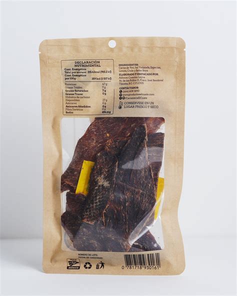 Carne Seca Con Chile 60g El Cuate® Productos El Cuate® Carne Seca