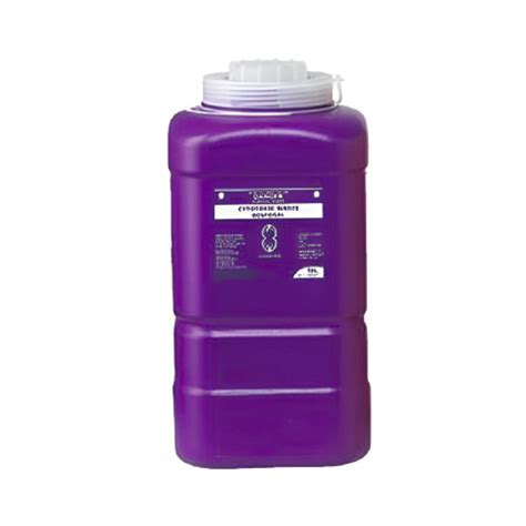 Bd Sharps Container Cytotoxic Purple 17l Large Each