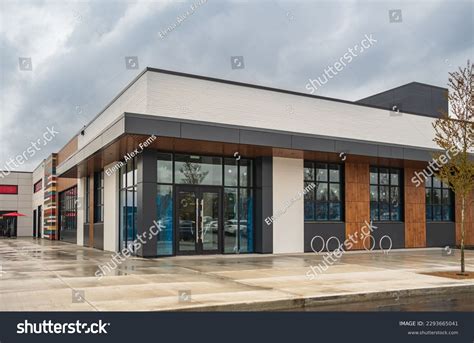 Classic Commercial Building Facade Commercial Building Facade Stock