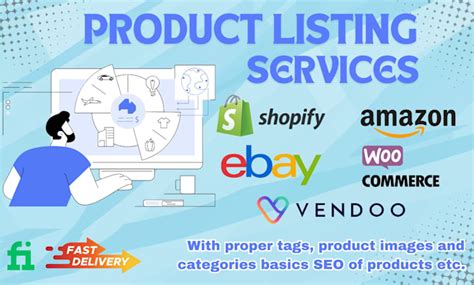 Add Or Upload Product To Shopify Woocommerce And Ebay Listing By