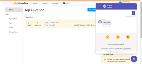 GitHub Bhushan Shrirame Stackoverflow Clone