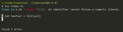 Typescript Contribution Diary Identifiers After Numeric Literals