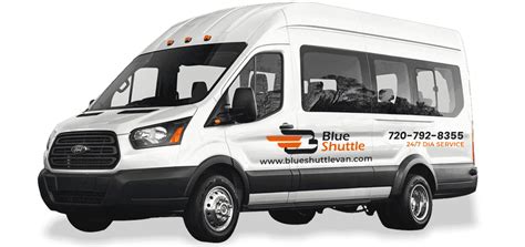 Blue Shuttle Van Denver Airport Shuttle And Colorado Transport
