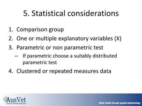 Ppt Choosing The Best Test Guidelines And Factors For Data Analysis