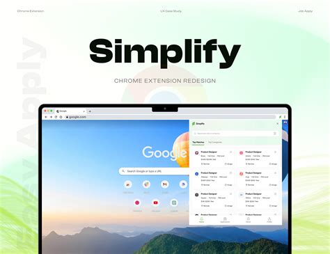 Simplify Chrome Extension Redesign On Behance