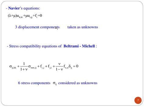 Ppt Ch 4 Plane Problems In Linear Isotropic Elasticity Powerpoint