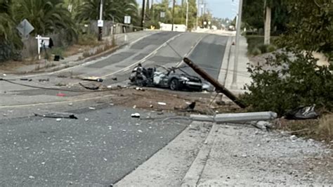 2 Teens Ages 17 And 18 Killed In Fiery Crash In Riverside One Other