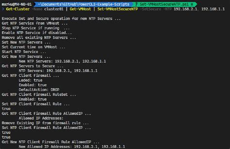 ESXi NTP Security Configuration