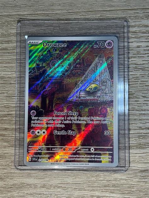 Drowzee 210198 Scarlet And Violet Base Set Sv01 Hobbies And Toys Toys And Games On Carousell