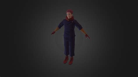 Yuji From Shinjuku Showdown Arc Download Free 3d Model By Kurolol