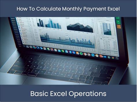 Excel Tutorial How To Calculate Monthly Payment Excel