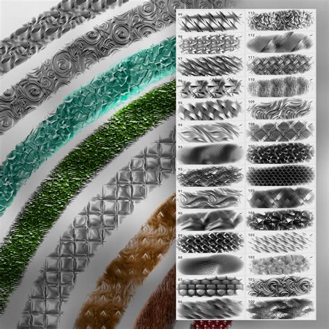 Artstation 160 Procreate Metal Texture Metallic Procreate Texture