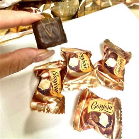 Kẹo Bonjour Konti Chocolata Flavor Candy 500g Nga Shopee Việt Nam