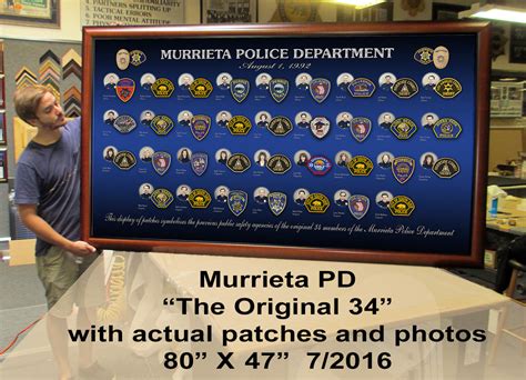 Patch Collection Presentations From Badge Frame
