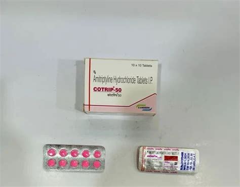50 Mg Cotrip Amitriptyline Hydrochloride Tablets At ₹ 250 Strip Nagpur Id 2856766093030