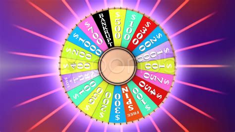 Game Show Set Wheel
