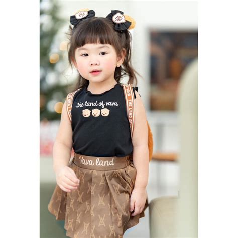 The Land Of Vava Size 12m Wear It With A Very Cute Bear Shoulder Bag