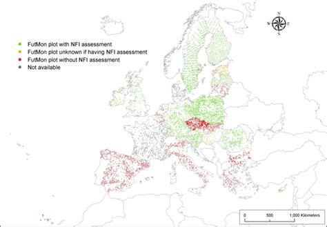 2 1 Spatial Distribution Of The Large Scale Plots Under Futmon Green