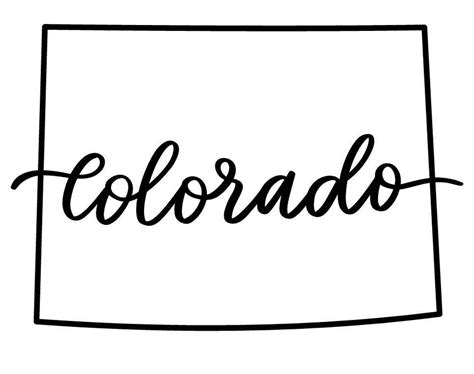 Colorado State Pride Decals Etsy
