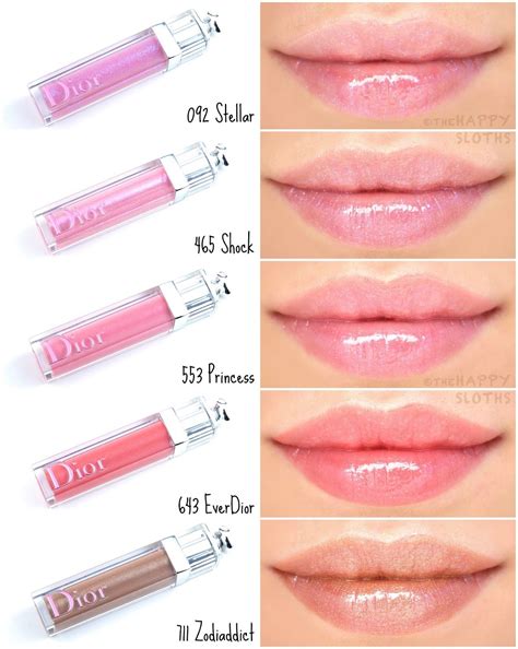 Dior Dior Addict Stellar Lip Gloss Review And Swatches Lip Gloss