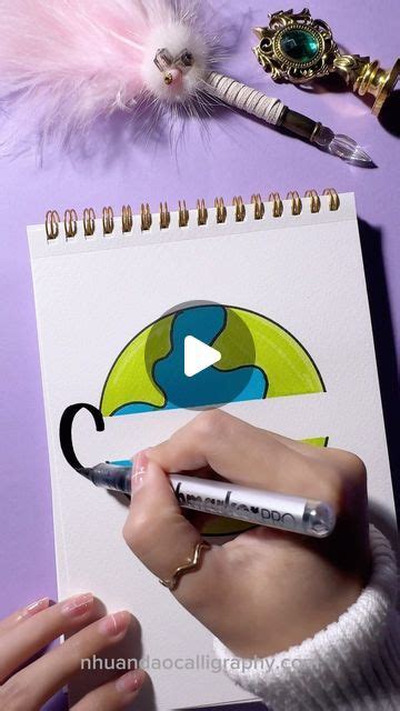 Geography Calligraphy