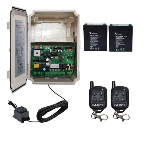 APC V LV Swing Gate Control Box Kit Gate Automation Spares