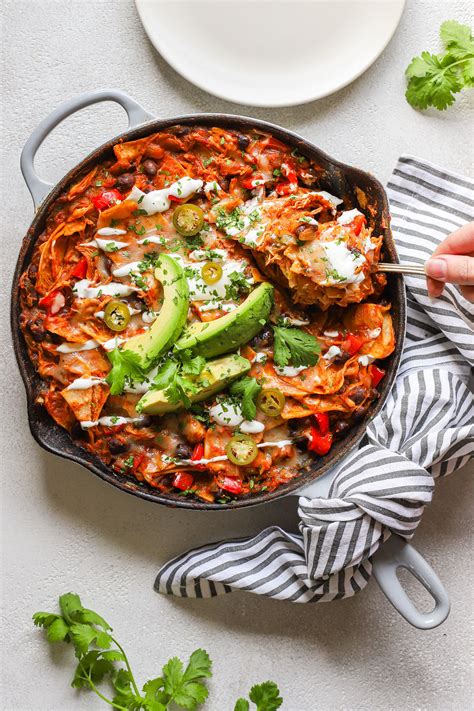 Chicken Enchilada Skillet One Pan Real Food Whole Life