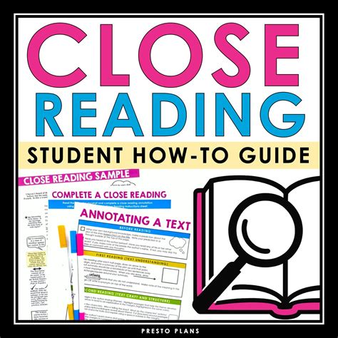 Close Reading Annotation Lesson Presentation And Annotating Passage As