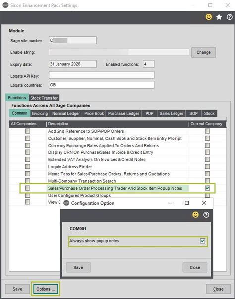 11348 Stock Item Popup Notes Not Honouring The “always Show Popup