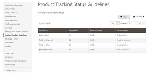 Magento 2 Multi Vendor Product Tracking Status Webkul Blog