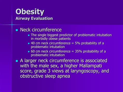 Ppt Anesthesia And Obesity Powerpoint Presentation Free Download