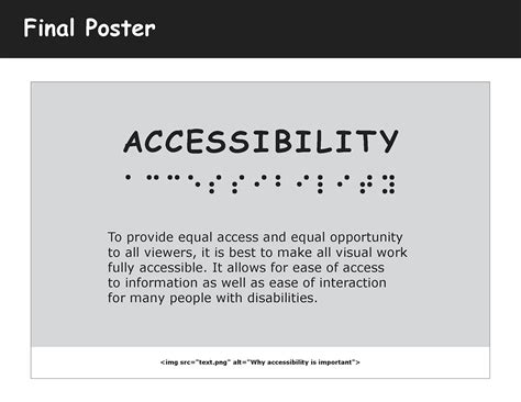 Visual Accessibility On Behance