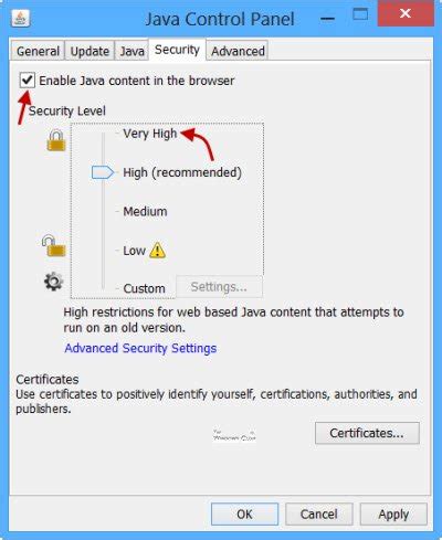 Uninstall Or Disable Java In Chrome Firefox Opera Browsers