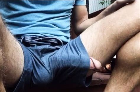 Cock Bulging Out Of Shorts Jsc