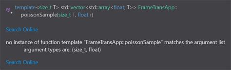 C Using Template For Array Constructor As A Function Return Type