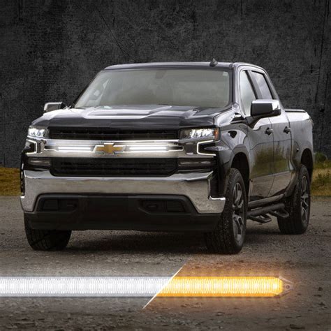 Universal Switchback Led Grill Light Bar Animated Startup And Sequenti