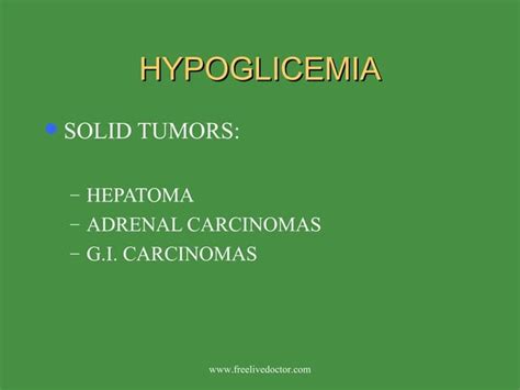 Hypoglicemia Ppt Hypoglicemia Ppt
