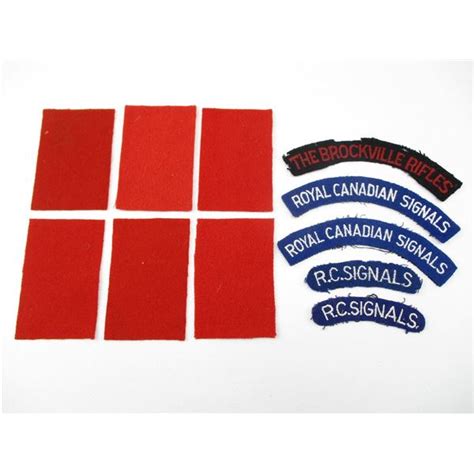 Canadian Military Insignia Lot