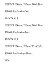 T SQL Union Overview And All T SQL Union With Examples