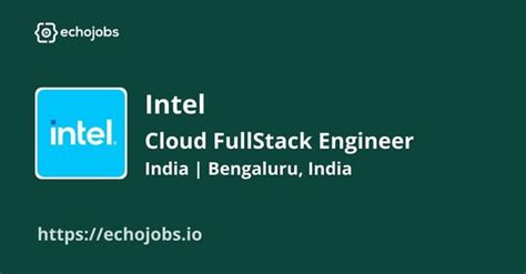 Intel Is Hiring Cloud Fullstack Engineer India Bengaluru India Microservices Docker
