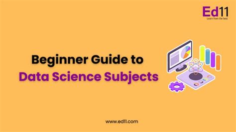 Beginner Guide To Data Science Subjectspdf