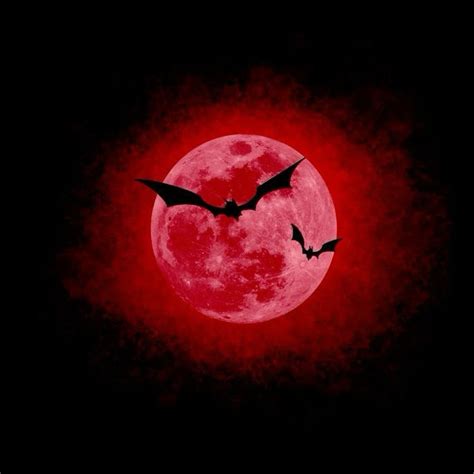 Bats 🦇 Red And Black Wallpaper Dark Red Wallpaper Red Aesthetic Grunge