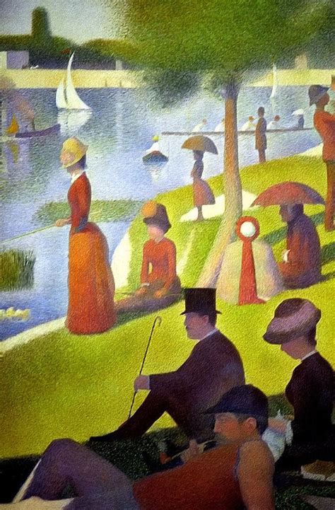 Chicago Art Institute Georges Pierre Seurat Sunday Afternoon On