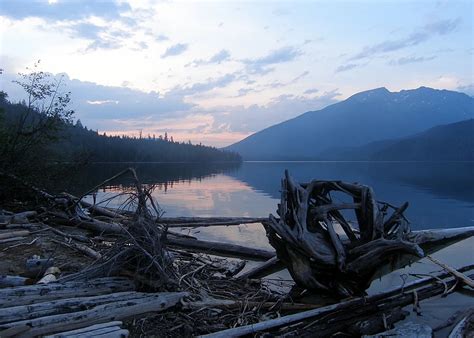 Clearwater Lake Map British Columbia Canada