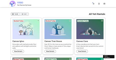 Workshop Final Codesandbox