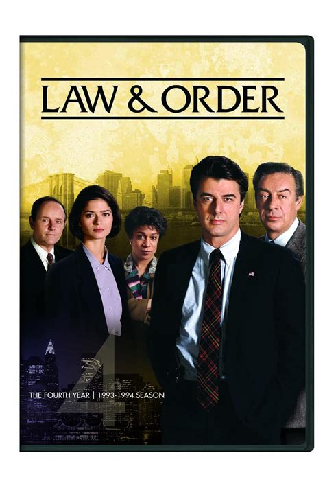 Law And Order The Fourth Year Jerry Orbach Chris Noth