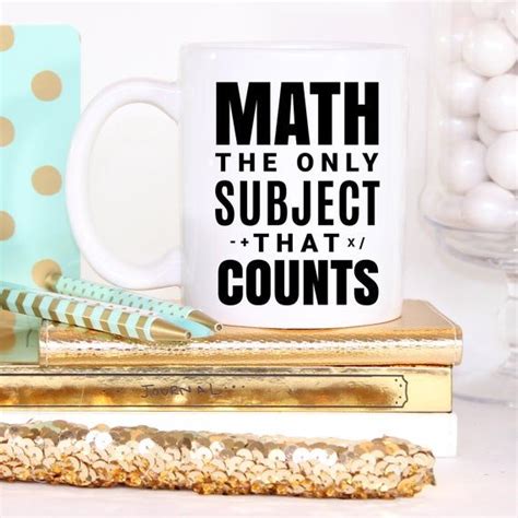 Math Teacher T Math The Only Subject That Counts